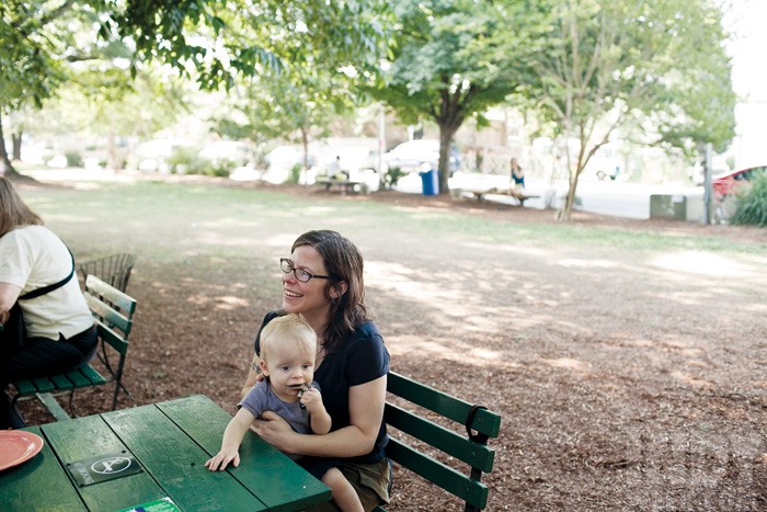 Ruby Sinreich: Everywhere and with kid in tow