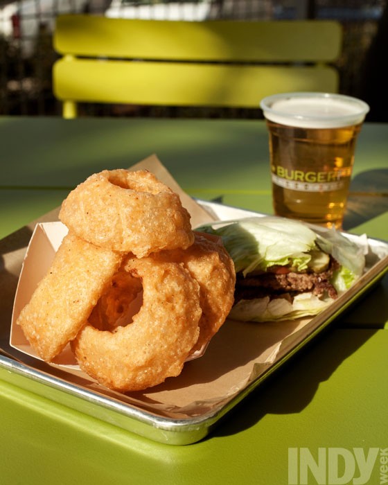 BurgerFi, home of the B.A.D. Burger