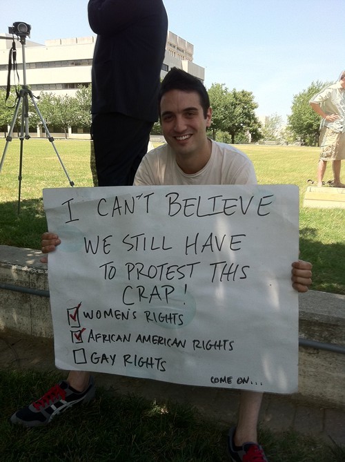 Jim Neal, 2 others arrested in pro-gay rights action at General Assembly