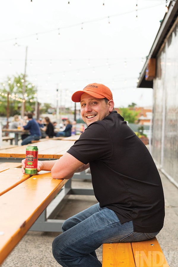 A career in beer for Deep River Brewing's Sam Byrd was obvious