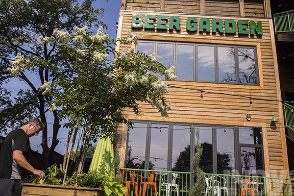 Niall Hanley, owner of the Raleigh Beer Garden and Hibernian, fights ...