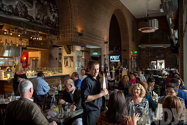 Jimmy V's, a new Raleigh eatery, resembles the 1983 N.C. State team