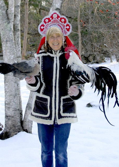 Author Jan Brett clucks up the Cinderella story with Cinders