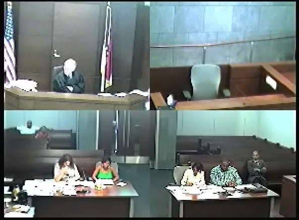 A judge says people are acting like "idiots" and a melee erupts in ...