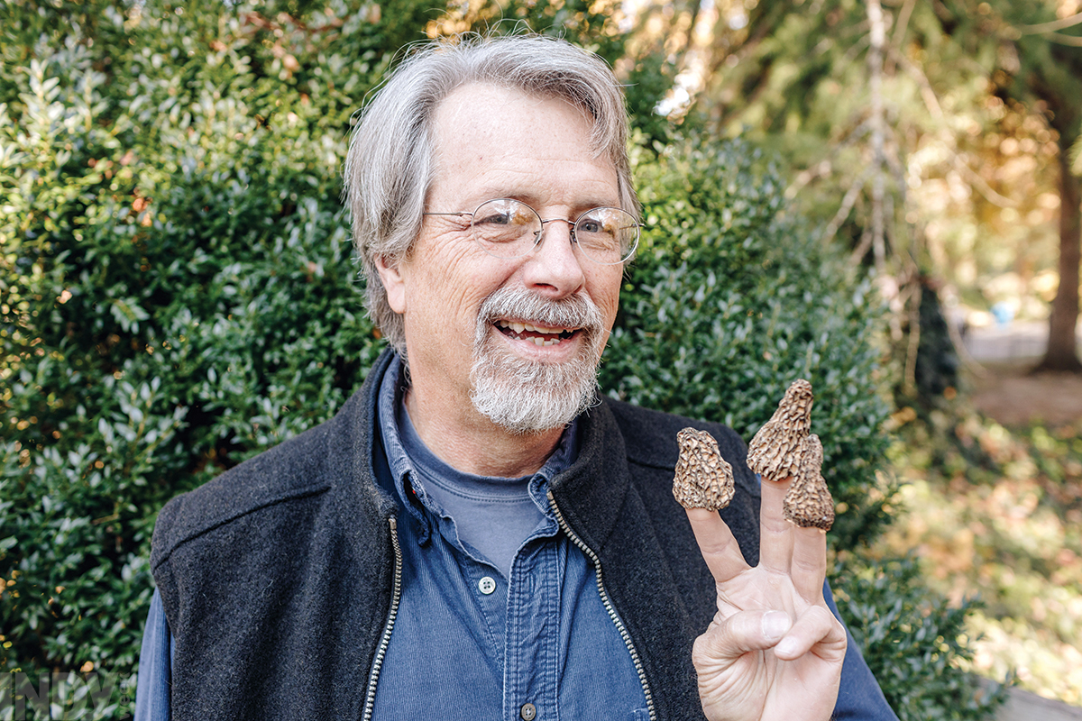 Foraging for mushrooms with Frank Hyman