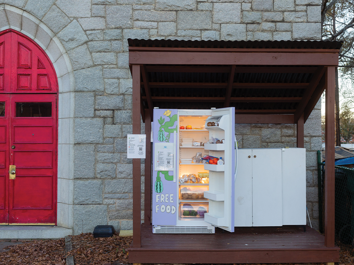 At This Community Fridge, the Door Is Open for Everyone