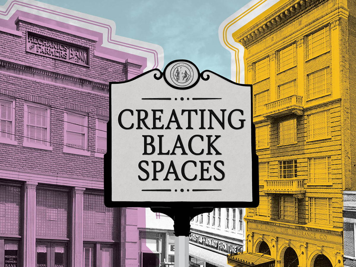 Creating Black Spaces in the Triangle