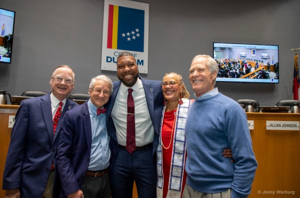 Durham's New City Council Sworn in Monday