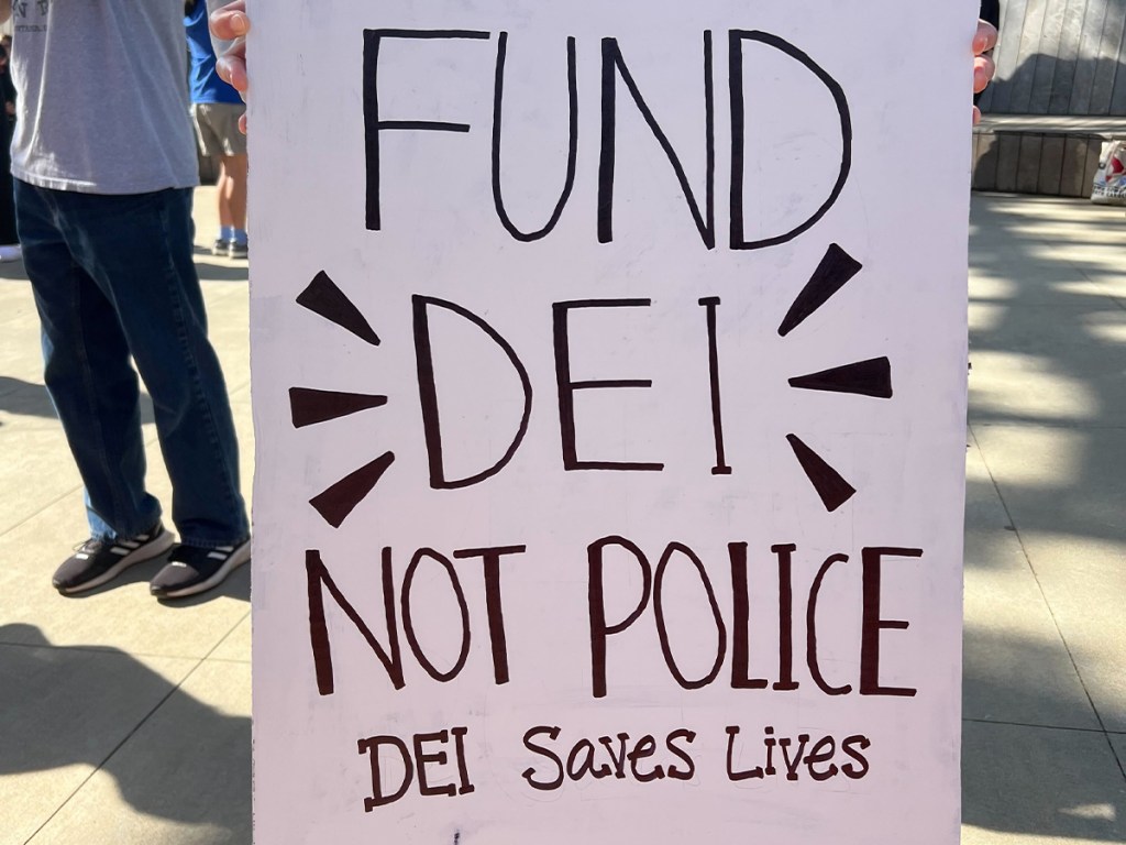 Students Protest DEI Policy Repeal in UNC System