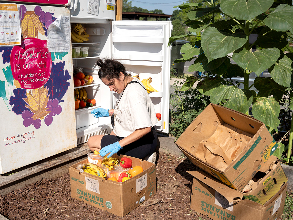 Durham Community Fridges Operate With a Spirit of Abundance
