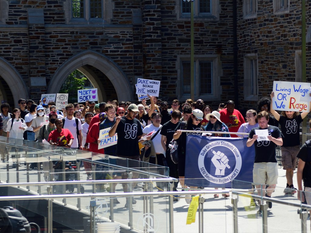 Duke Graduate Students Union continues push for living wage