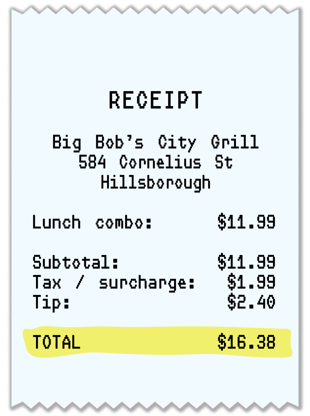 Lunch Money: A Big Burger and Big Surcharge at Big Bob’s