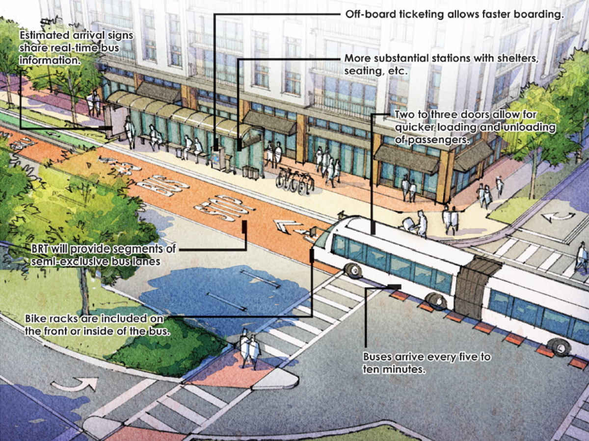 A Plan for Bus Rapid Transit in Durham is In the Works