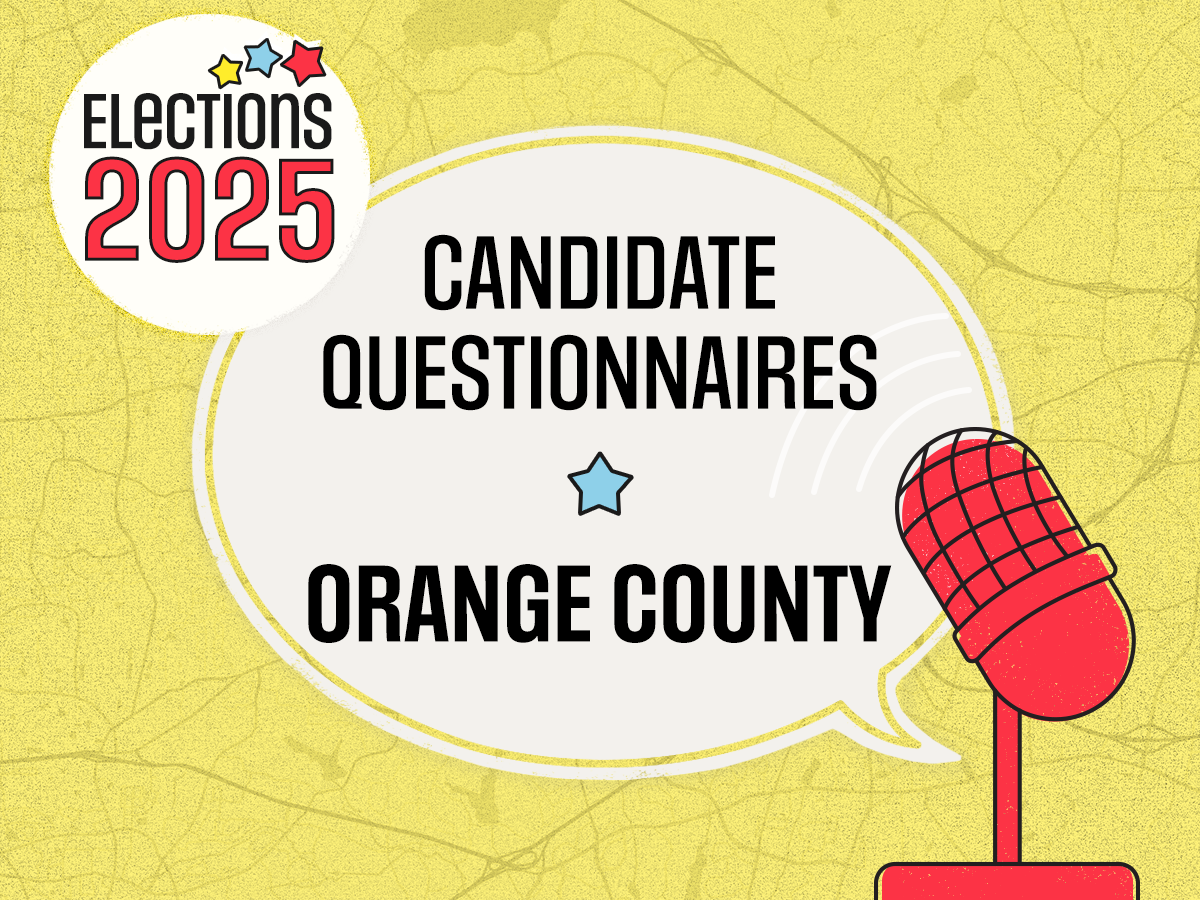 2025 Candidate Questionnaires: Orange